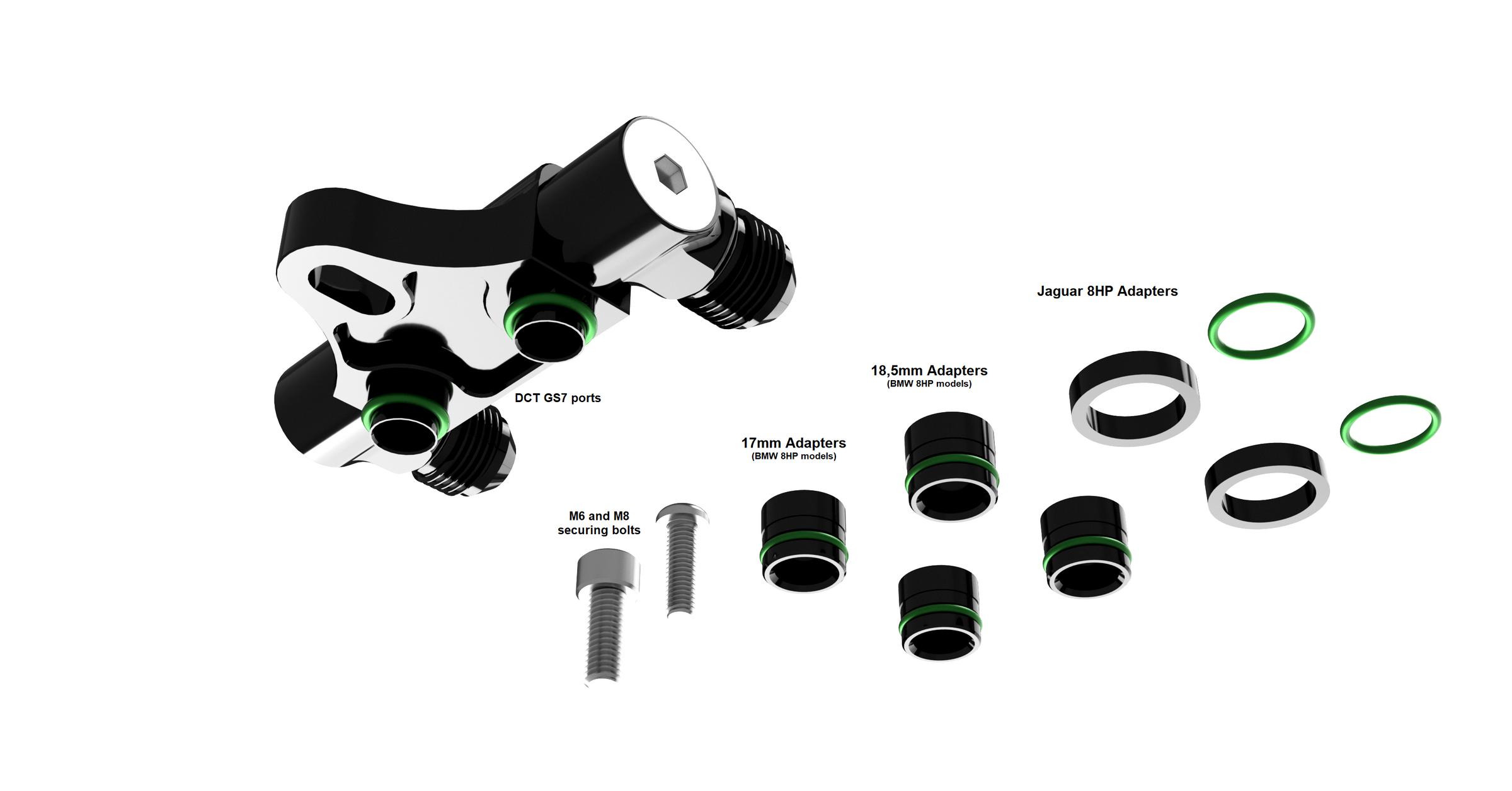 HPR Ultimate TCA Transmission cooler adapter