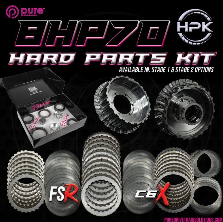 Pure Hard parts kit Stage 1 8HP (1200HP / 1360NM)